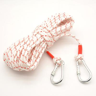China Customized 8mm-16mm Nylon Outdoor Rope 2000lbs Tensile Strength 500kg Capacity for Climbing and Rescue for sale