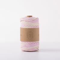 China GreatRibbon GR-00166 3mm Cotton Rope - 550 Pounds Strength, 100m Length for DIY Crafts and Macrame for sale