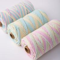 China GreatRibbon GR-00166 3mm Cotton Rope - 550 Pounds Strength, 100m Length for DIY Crafts and Macrame for sale