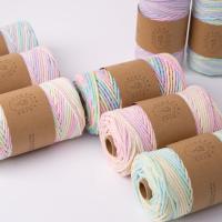 China GreatRibbon GR-00166 3mm Cotton Rope - 550 Pounds Strength, 100m Length for DIY Crafts and Macrame for sale