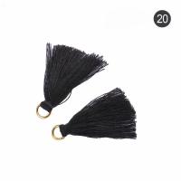 China 3cm Cotton Thread Tassels for Gift Packaging and Garment Decoration - Assorted Colors for sale