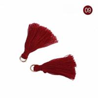 China 3cm Cotton Thread Tassels for Gift Packaging and Garment Decoration - Assorted Colors for sale