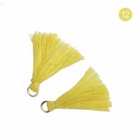 China 3cm Cotton Thread Tassels for Gift Packaging and Garment Decoration - Assorted Colors for sale