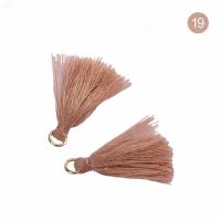 China 3cm Cotton Thread Tassels for Gift Packaging and Garment Decoration - Assorted Colors for sale