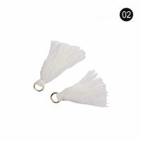 China 3cm Cotton Thread Tassels for Gift Packaging and Garment Decoration - Assorted Colors for sale