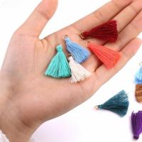 China 3cm Cotton Thread Tassels for Gift Packaging and Garment Decoration - Assorted Colors for sale