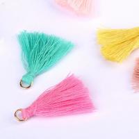 China 3cm Cotton Thread Tassels for Gift Packaging and Garment Decoration - Assorted Colors for sale