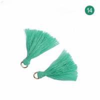 China 3cm Cotton Thread Tassels for Gift Packaging and Garment Decoration - Assorted Colors for sale