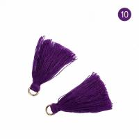 China 3cm Cotton Thread Tassels for Gift Packaging and Garment Decoration - Assorted Colors for sale