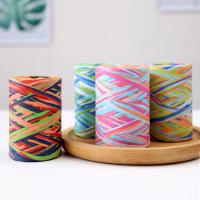 China Raffia Twisted Paper String 80m Eco-Friendly Craft Rope Medium Strength Custom Diameter for sale