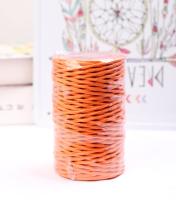 China 2mm Iron Wired Paper Rope - 100m Eco-Friendly Biodegradable Craft Cord for Gift Wrapping and DIY Projects for sale