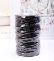 China 2mm Iron Wired Paper Rope - 100m Eco-Friendly Biodegradable Craft Cord for Gift Wrapping and DIY Projects for sale