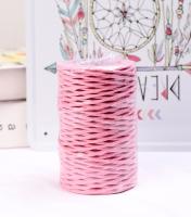 China 2mm Iron Wired Paper Rope - 100m Eco-Friendly Biodegradable Craft Cord for Gift Wrapping and DIY Projects for sale