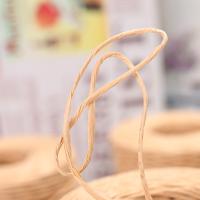 China GreatRibbon GR-00173 2mm Beige Twisted Raffia Cord - 150m Length Eco-Friendly Paper Rope for Crafts for sale