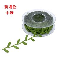 China Polyester Leaf Ribbon Ultrasonic Red Poly Ribbon For Wedding Decoration for sale