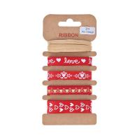 China 4mm 10mm 15mm Printed Polyester Ribbon Custom Printed Ribbon With Logo for sale