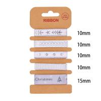 China ODM Polyester Ribbon 2mm 10mm 15mm Christmas Gift Wrap Ribbon for sale