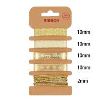 China ODM Polyester Ribbon 2mm 10mm 15mm Christmas Gift Wrap Ribbon for sale
