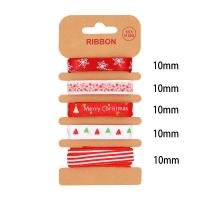 China ODM Polyester Ribbon 2mm 10mm 15mm Christmas Gift Wrap Ribbon for sale