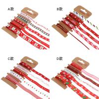 China ODM Polyester Ribbon 2mm 10mm 15mm Christmas Gift Wrap Ribbon for sale
