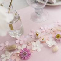 China 40mm*2m Polyester Floral Ribbon Trim OEM ODM Flower Lace Ribbon for sale