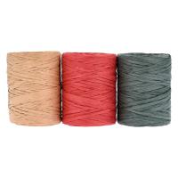 China 5mm x 100m Eco-Friendly Paper Rope - Natural Color Kraft Twine for Crafts and Gift Wrapping for sale