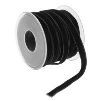 China 10mm x 20Y Elastic Velvet Ribbon for Gift Wrapping and Crafts - ISO9001 Certified Double-Faced Design for sale