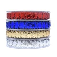 China 15mm x 15m Ultrasonic Star Pattern Jacquard Ribbon for Luxury Gift Packaging and Decorative Applications for sale