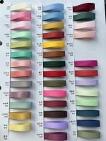 China 5mm-50mm Polyester Cotton Plain Knitting Ribbon | 5000m Minimum Order | ISO Certified for Gift Packaging for sale