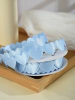 China 1.5cm*9m 2.5cm*9m Heart Shape Valentine's Day Polyester Gift Ribbon For Luxury Gift Packaging for sale
