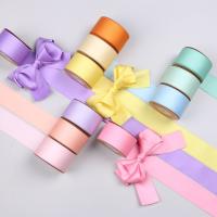 China 10mm-38mm Width Polyester Cotton Ribbon 50 Yards - Custom Colors Available for Packaging & Garment Applications for sale