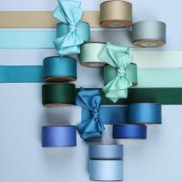 China 10mm-38mm Width Polyester Cotton Ribbon 50 Yards - Custom Colors Available for Packaging & Garment Applications for sale
