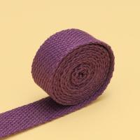 China 20mm-50mm Thickened Polyester Cotton Webbing Strap for Bags and Backpacks - Heavyweight Plain Weave Construction for sale