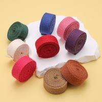 China 20mm-50mm Thickened Polyester Cotton Webbing Strap for Bags and Backpacks - Heavyweight Plain Weave Construction for sale