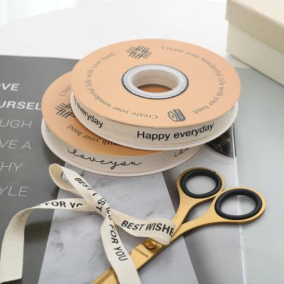 China 13mm White Cotton Ribbon - 100% Natural Material, ISO Certified for Gift Wrapping, Floral Arrangements and DIY Crafts for sale