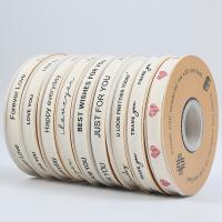 China 13mm White Cotton Ribbon - 100% Natural Material, ISO Certified for Gift Packaging and Craft Applications for sale