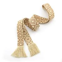 China 40mm*210cm  Cotton Webbing Waist Strap For Garment Accessories for sale