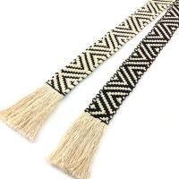 China 40mm*210cm  Cotton Webbing Waist Strap For Garment Accessories for sale