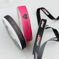 China 2.5cm*36m Valentine's Day Printed Ribbon For Gift Box Package for sale