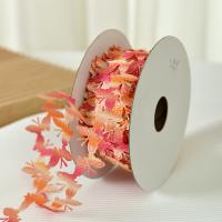 China 2cm*25y Ultrasonic Butterfly Ribbon For Gift Packing And Garment Accessories for sale