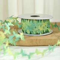 China 2cm*25y Ultrasonic Butterfly Ribbon For Gift Packing And Garment Accessories for sale