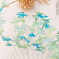China 2cm*25y Ultrasonic Butterfly Ribbon For Gift Packing And Garment Accessories for sale