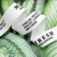 China 20mm*40y Happy Birthday Printed Cotton Ribbon For Gift Packing And Garment Accessories for sale