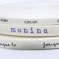 China 20mm*40y Happy Birthday Printed Cotton Ribbon For Gift Packing And Garment Accessories for sale