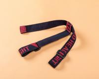 China 2.5cm Jacquard Elastic Ribbon And Webbing For Head Lamp Head Light And Garment Accessories for sale