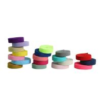 China 1.2mm Thickness Elastic Ribbon And Webbing For Head Band And Garment Accessories for sale
