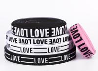 China 3cm Jacquard Elastic Ribbon And Webbing For Garment Accessories for sale