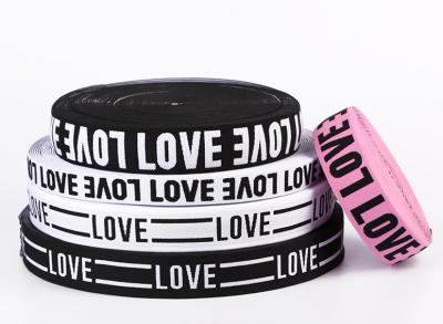 China 3cm Jacquard Elastic Ribbon And Webbing For Garment Accessories for sale