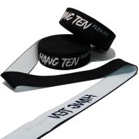 China 4.4cm Jacquard Customized Logo Elastic Ribbon And Webbing For Garment Accessories Waist Band for sale
