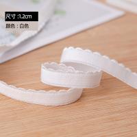 China Garment Accessories Ribbon 1.2cm Weaved Edge Polyester Elastic Bra Strap with Eco-friendly Features for sale